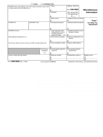 Printable 1099 Form 📝 Get IRS Form 1099 2023: Printable PDF and ...